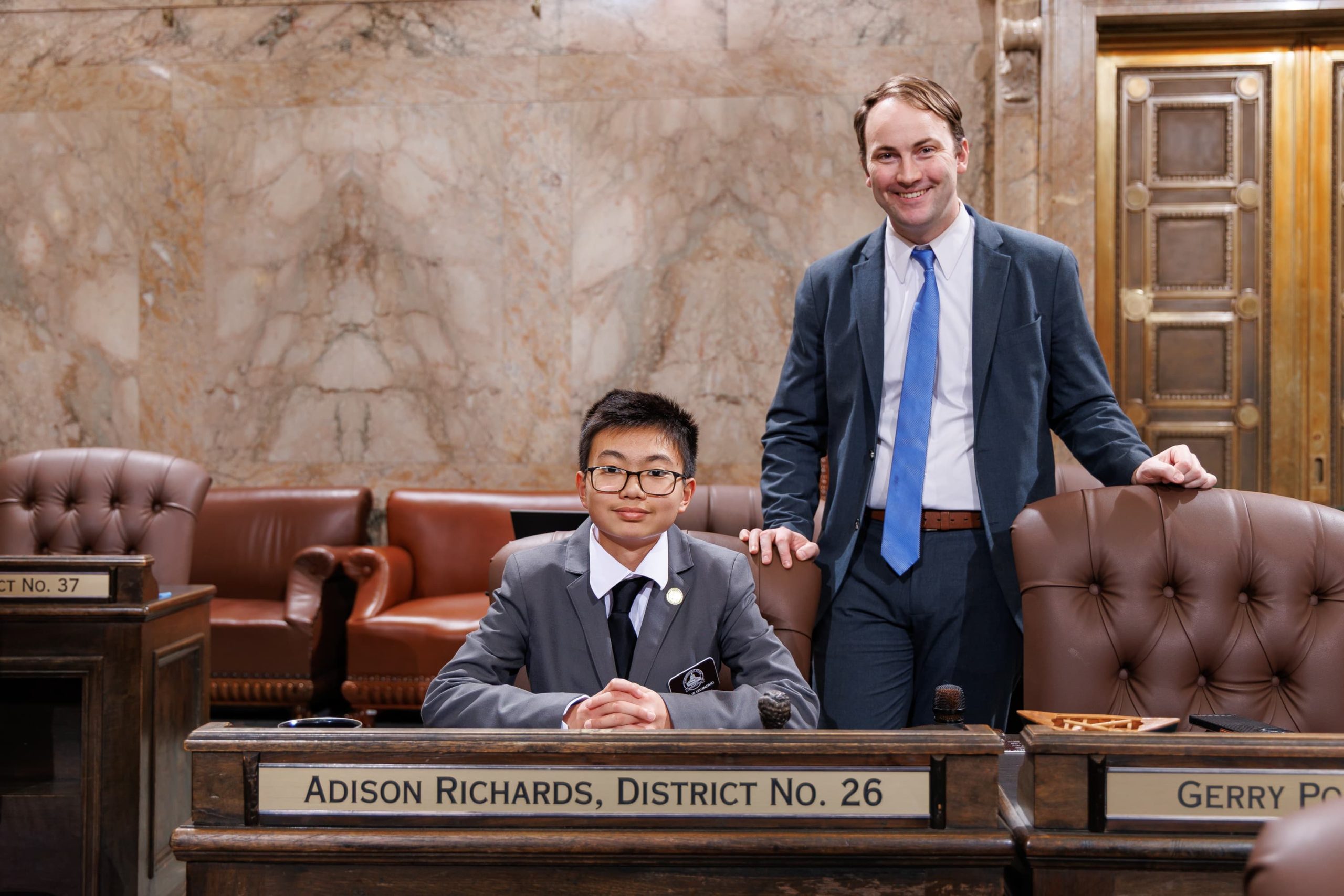 A Week at the Capitol: Charlie as a Legislative Page - Eddie Izumizaki